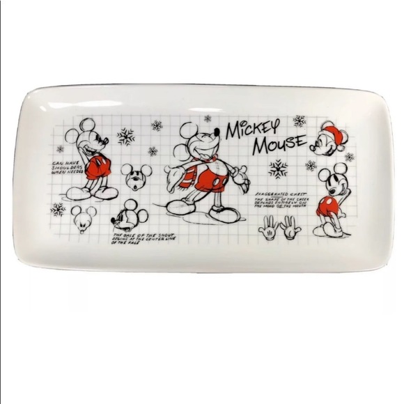 Disney | Holiday | Disney Mickey Mouse Platter Serving Tray | Poshmark